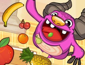 Eating Fruit Monster: educational game | Best School Games